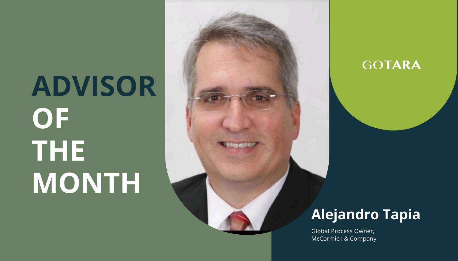 Alejandro (Alex) Tapia has been named Gotara's November Advisor of the ...